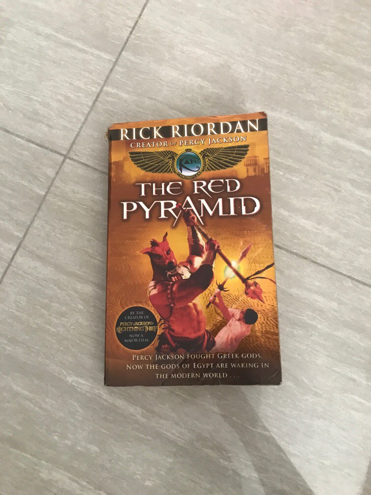 The Red Pyramid - Rick Riordan (creator of Percy Jackson), Hobbies ...