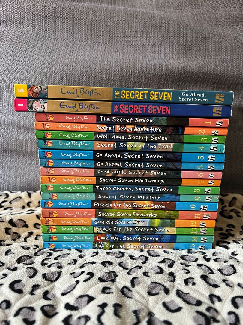 The Secret Seven Series by Enid Blyton, Hobbies & Toys, Books ...
