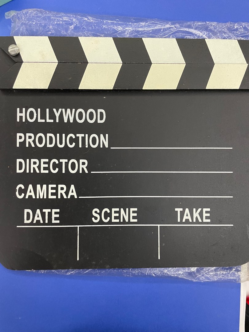 Theatre clapboard, Hobbies & Toys, Stationery & Craft, Occasions ...