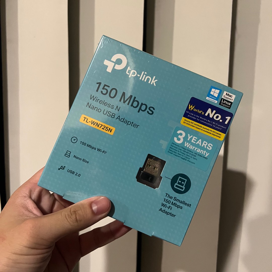 TP-Link N150 Nano 150 Mbps wifi adaptor - USB, Computers & Tech, Parts ...