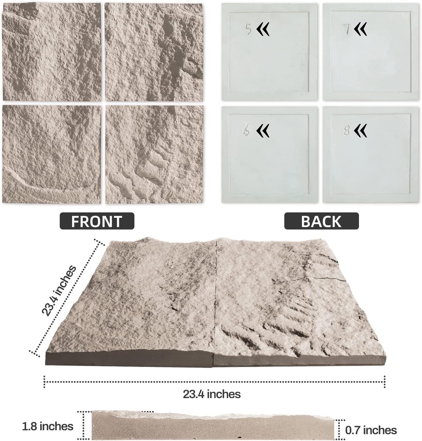 TroyStudio Acoustic Sound Diffuser Panels - 11.7 X 11.7 X 1.8 Inches ...