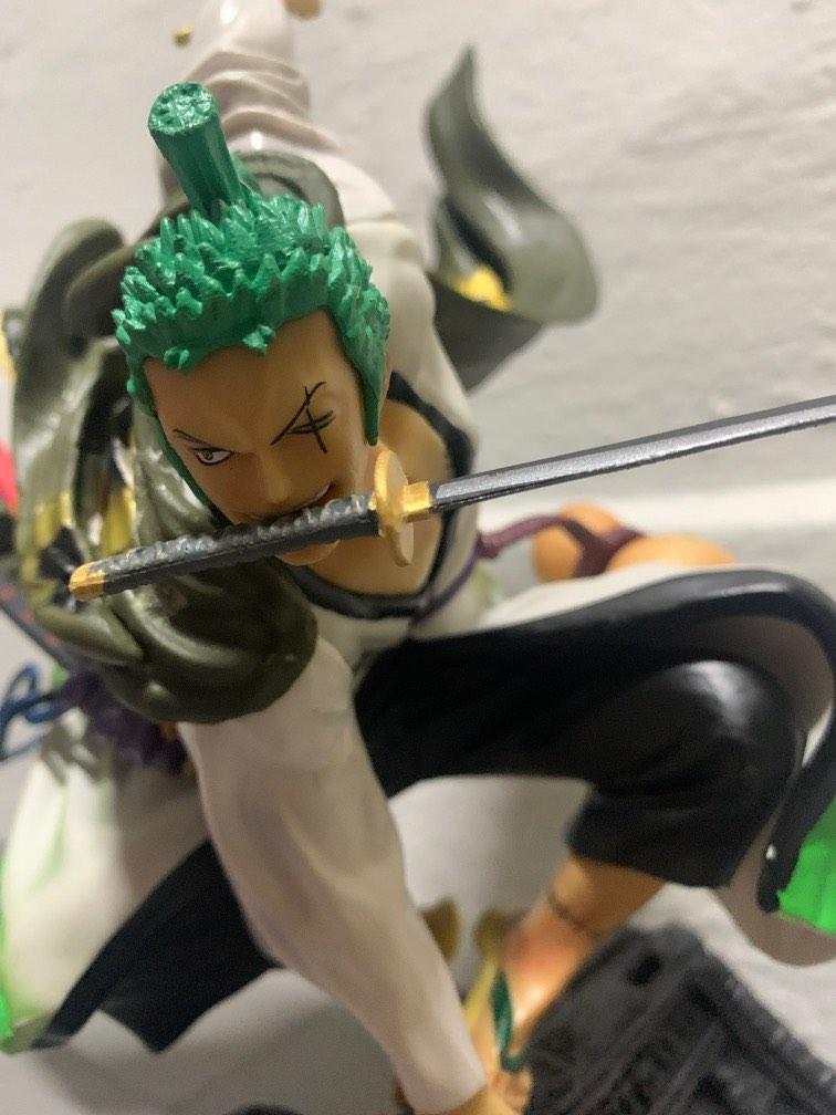 [TSFK 213] One Piece Roronoa Zoro with 3 Swords, Hobbies & Toys, Toys ...
