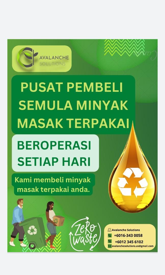 UCO, Used cooking oil, Minyak masak terpakai, Kitar Semula, Minyak ... UCO, Used cooking oil, Minyak masak terpakai, Kitar Semula, Minyak ...