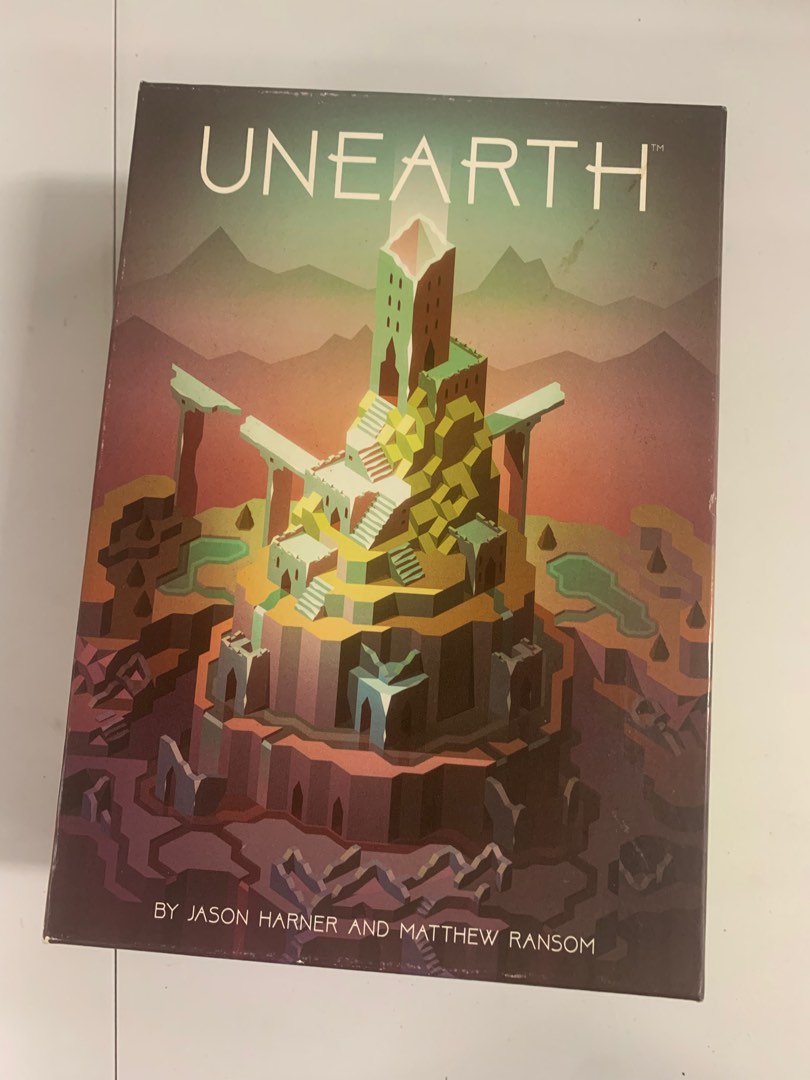 Unearth board game, Hobbies & Toys, Toys & Games on Carousell