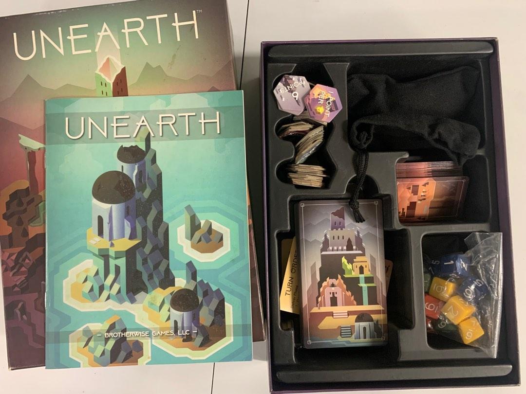 Unearth board game, Hobbies & Toys, Toys & Games on Carousell