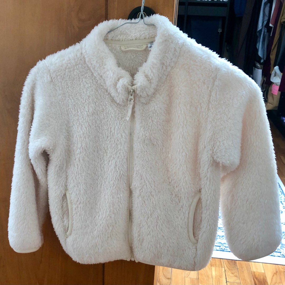 Uniqlo jacket bulu, Bayi & Anak, Baju Anak Perempuan, 1 hingga 3 tahun ...