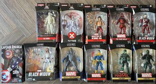 Various Marvel Legends Cyber Wolverine Silver Samurai Tri-Sentinel ...
