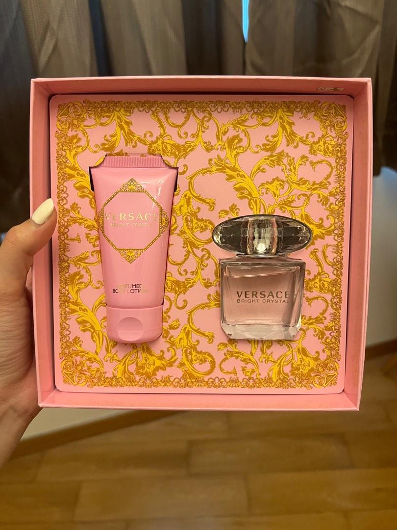 Versace Bright Crystal Perfume and Body Lotion, Beauty & Personal Care ...