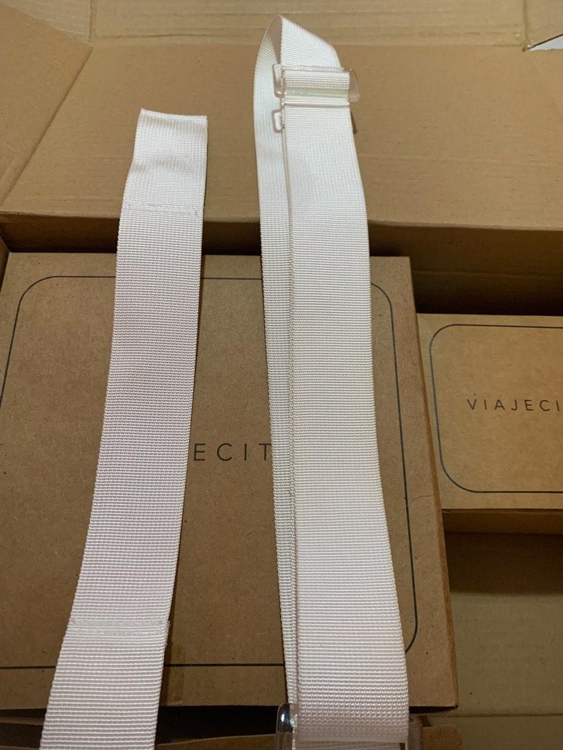 Viajecito XL (coconut) all white with long and short straps, Women's ...