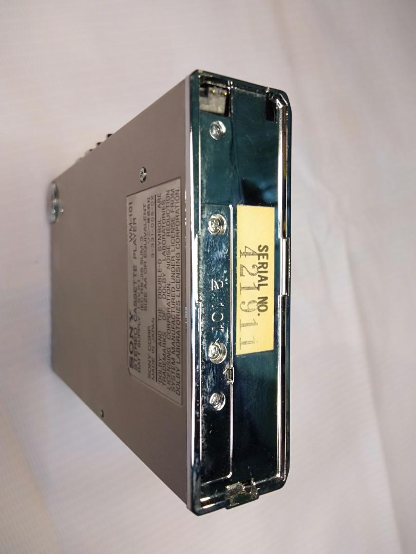 Vintage 1985 SONY WALKMAN WM- 101 CASSETTE PLAYER MADE IN JAPAN ...