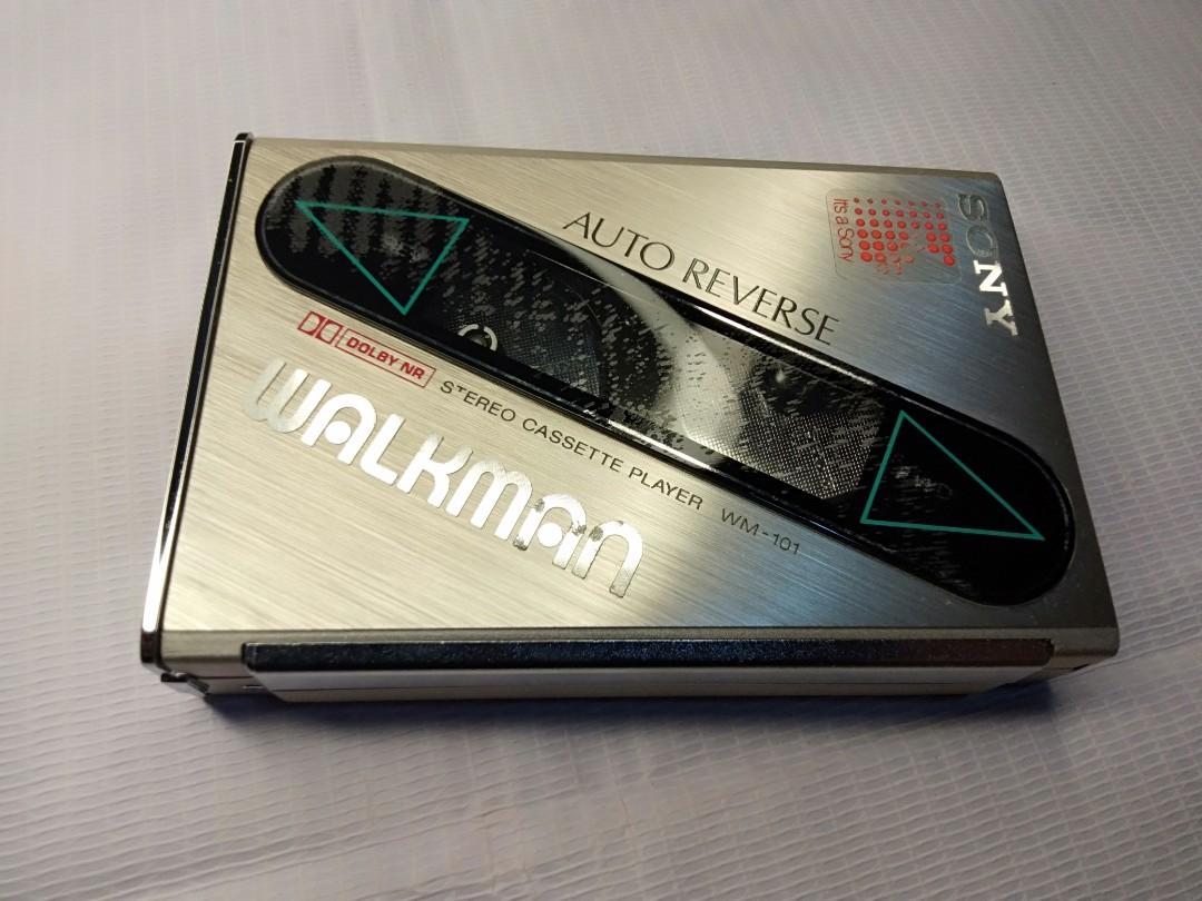 Vintage 1985 SONY WALKMAN WM- 101 CASSETTE PLAYER MADE IN JAPAN ...