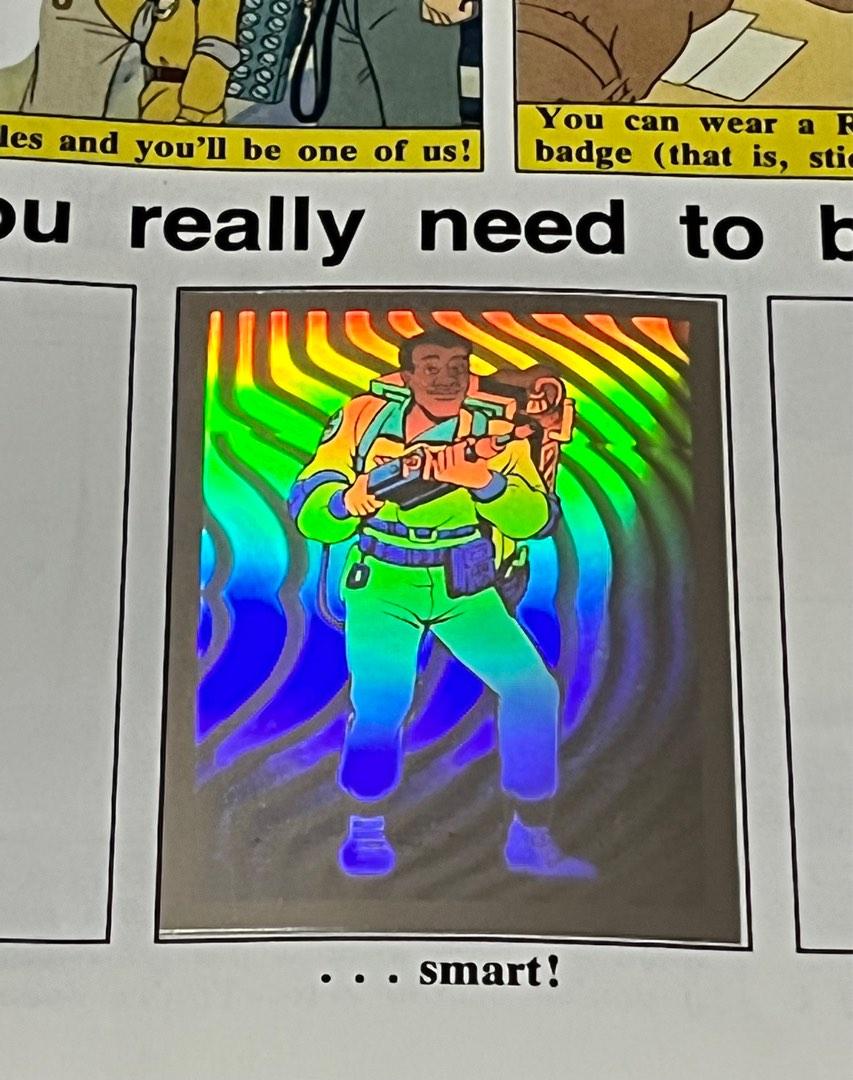 Vintage 1988 Panini Sticker Album - The Real Ghostbusters, Hobbies ...