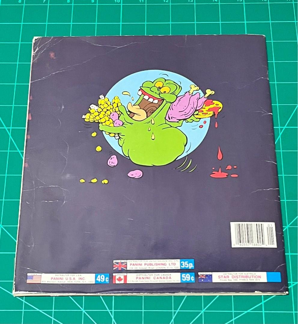 Vintage 1988 Panini Sticker Album - The Real Ghostbusters, Hobbies ...