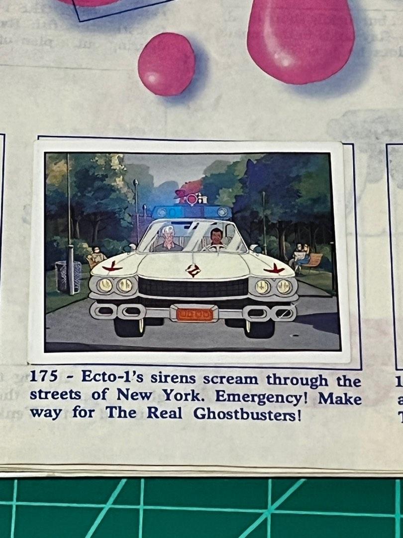 Vintage 1988 Panini Sticker Album - The Real Ghostbusters, Hobbies ...