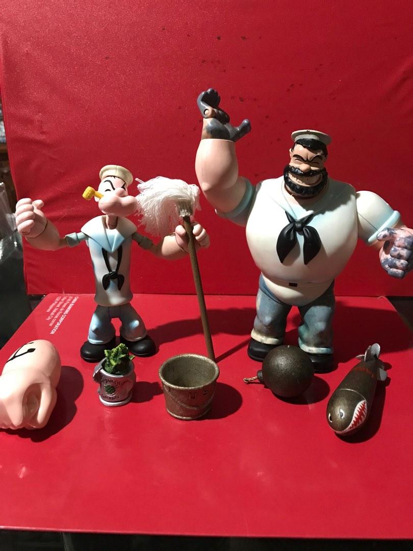 Vintage Popeye and Bluto action figures (Mezco 2001), Hobbies & Toys ...