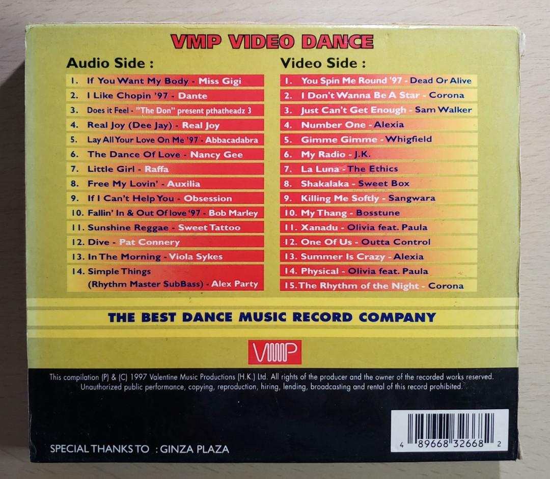 VMP VIDEO DANCE CD VCD 過萬張碟 電影 演唱會 聽歌 CD VCD DVD BLU-RAY任你揀!, 興趣及遊戲, 音樂 ...