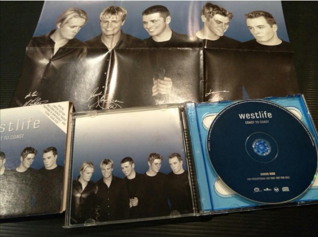 Westlife CD Album Coast to Coast, Hobbies & Toys, Music & Media, CDs ...