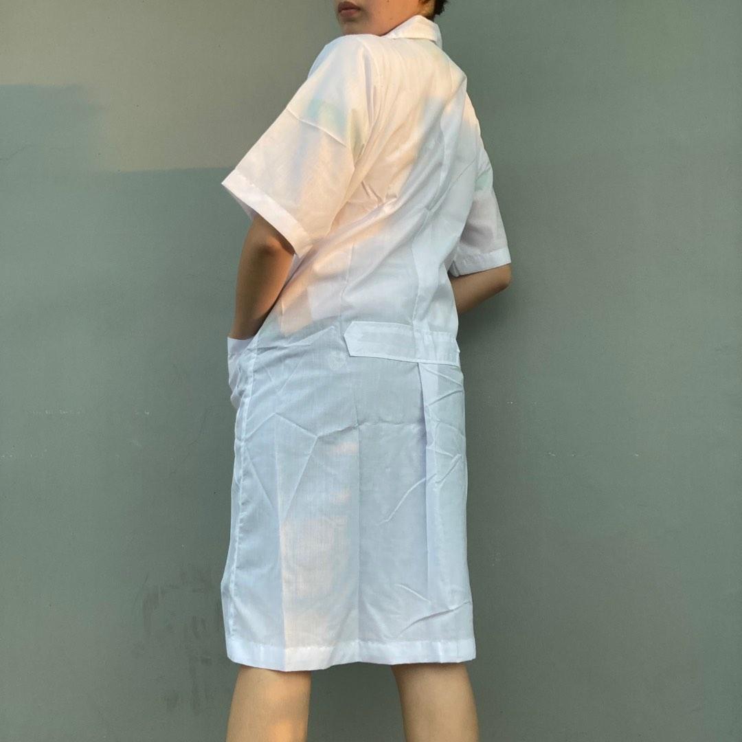 White laboratory gown/Smock gown, Everything Else, Others on Carousell