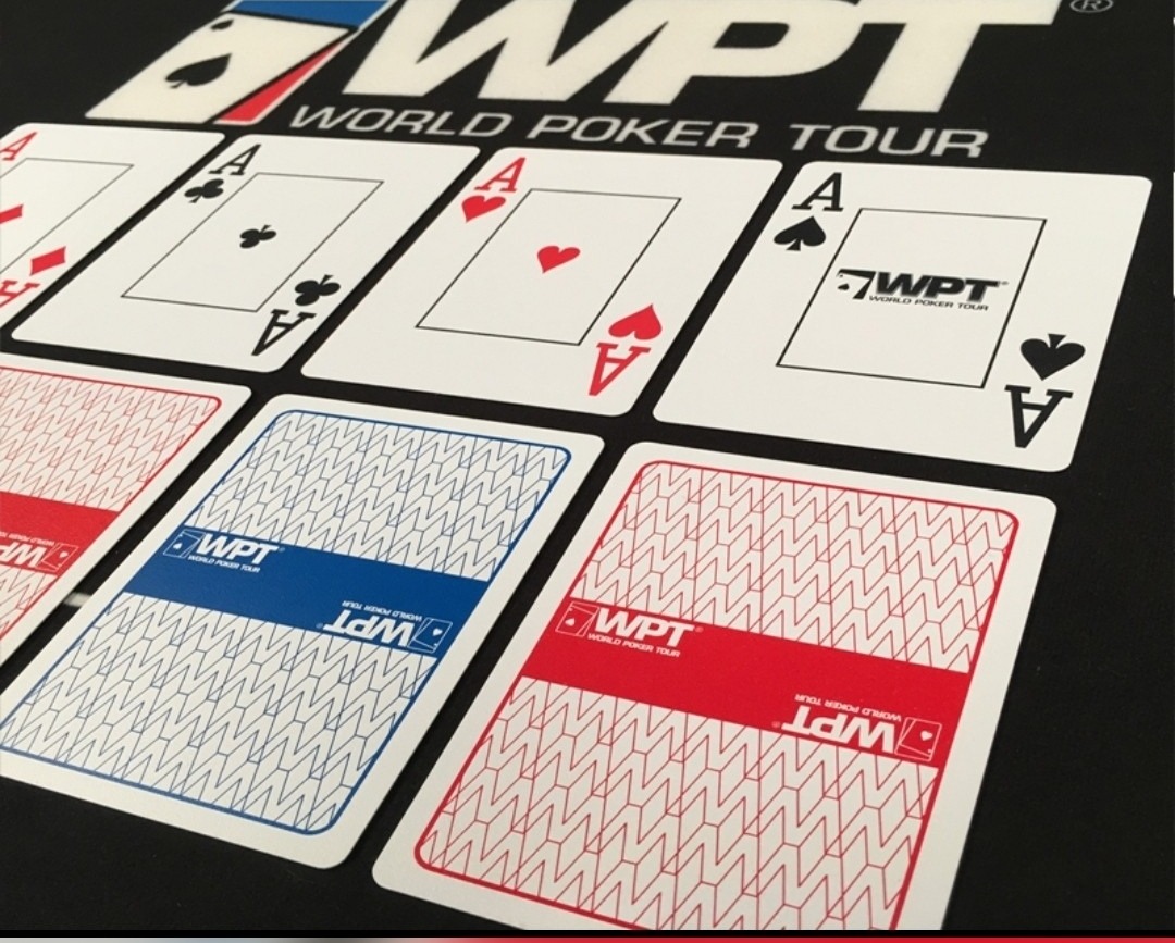 WPT Poker Cards Jumbo Index 100% Plastic, Hobbies & Toys, Toys & Games ...