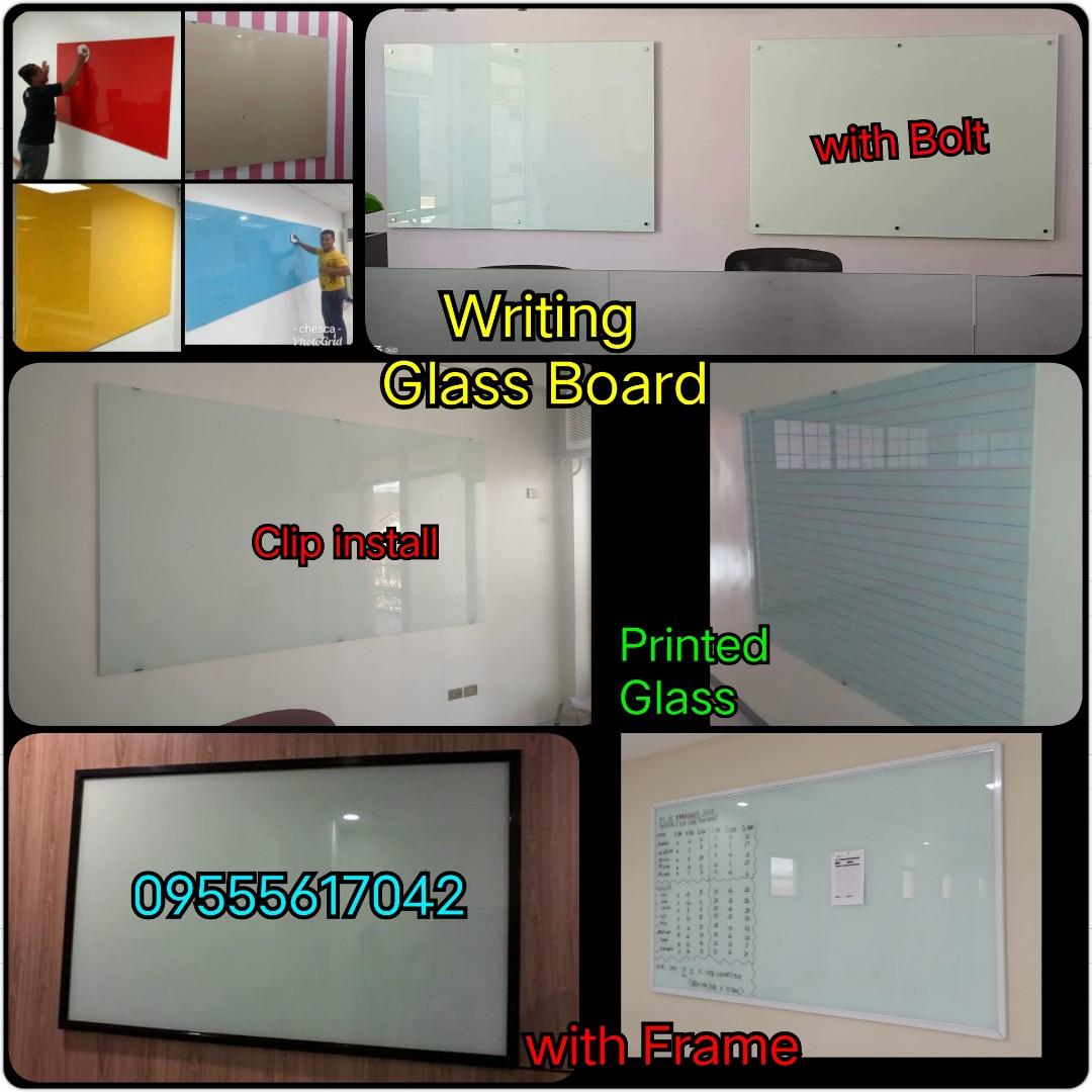 Writing Glass Board Glass Rolling Board Furniture And Home Living