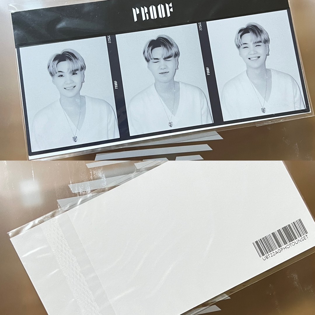 WTS LFB BTS SUGA / Yoongi Proof Standard Album Triptych Photo, Hobbies & Toys, Memorabilia ...