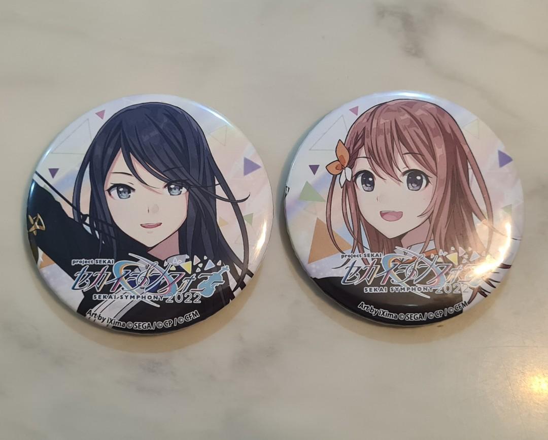 (WTS) Project Sekai Official Merch - Sekai Symphony Badges, Wafer Cards ...