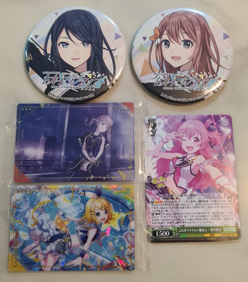 (WTS) Project Sekai Official Merch - Sekai Symphony Badges, Wafer Cards ...