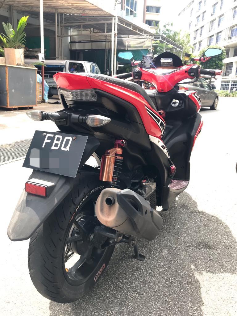Yamaha Aerox 155 (Key), Motorcycles, Motorcycles for Sale, Class 2B on ...