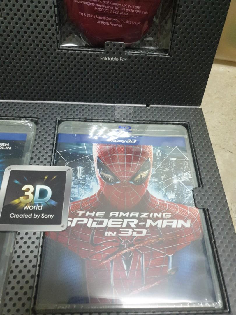 3D World Created by Sony Men in Black & The Amazing Spiderman in 3D Blu ...