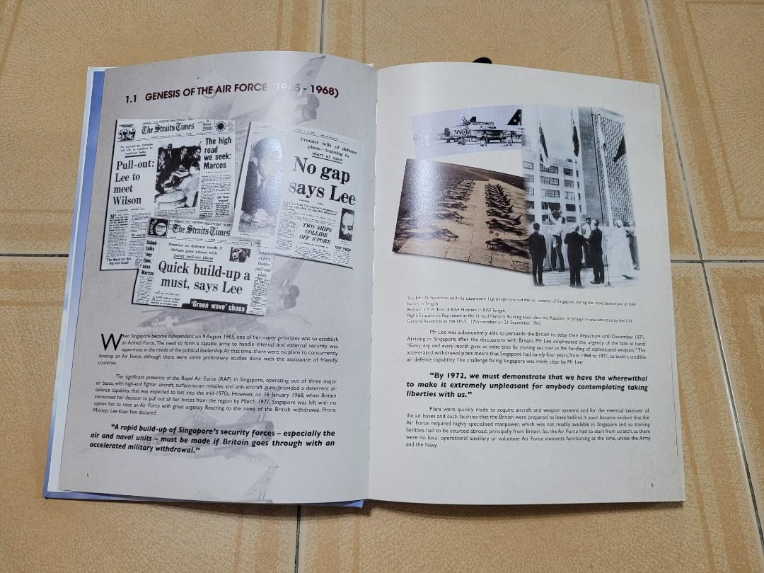 40 Years of RSAF Book, Hobbies & Toys, Books & Magazines, Magazines on ...