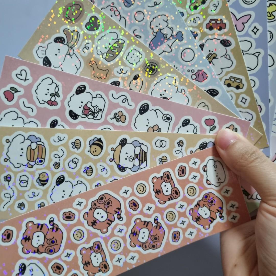 ️$5.50 for 12 sticker sheets, Hobbies & Toys, Stationery & Craft ...