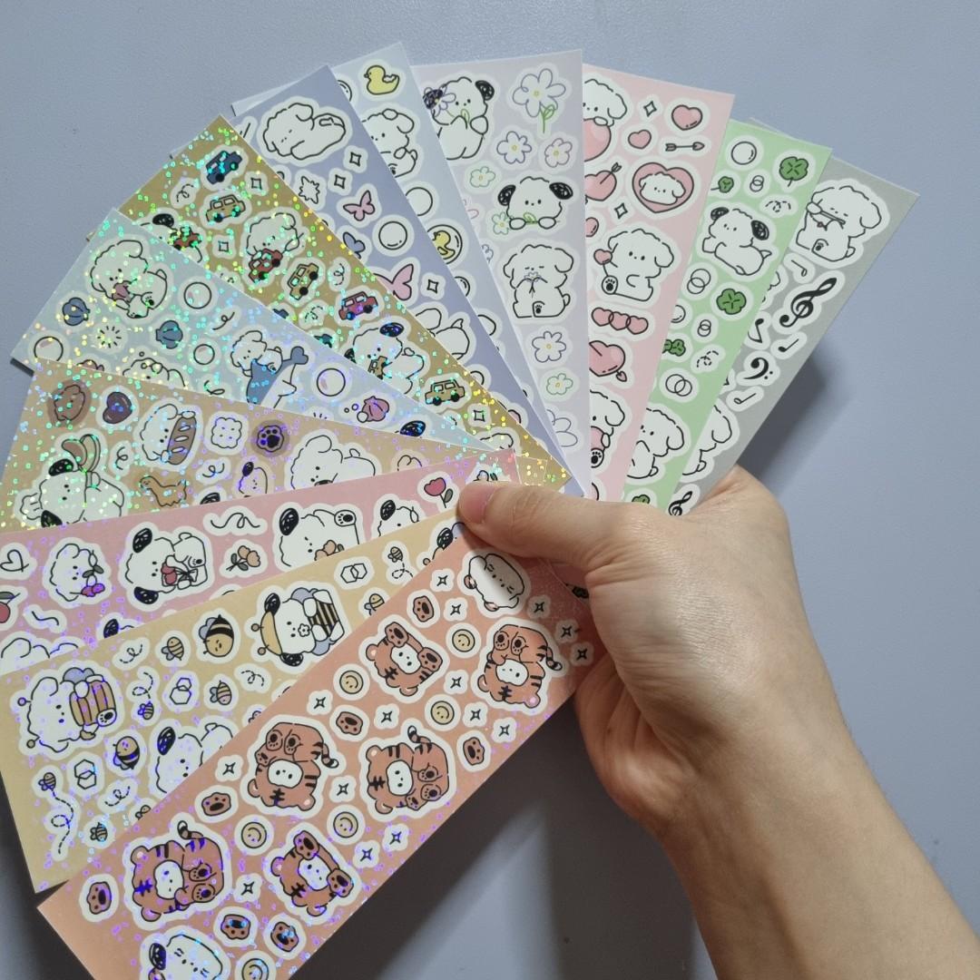 ️$5.50 for 12 sticker sheets, Hobbies & Toys, Stationery & Craft ...