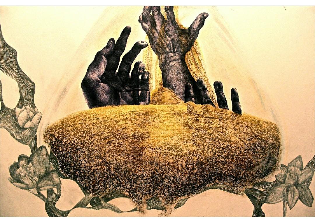 A2 masterpiece drawing artwork, Hobbies & Toys, Stationery & Craft, Art ...