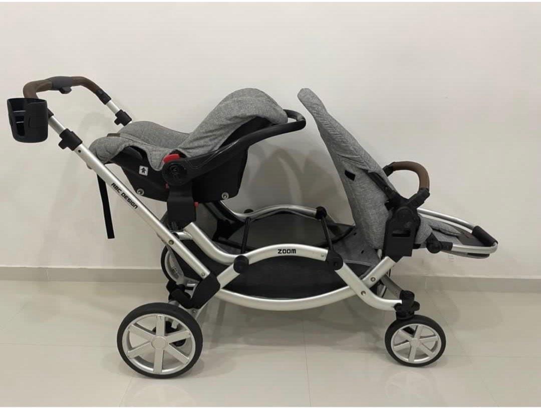 ABC Design Double Strollers, Babies & Kids, Going Out, Strollers on ...
