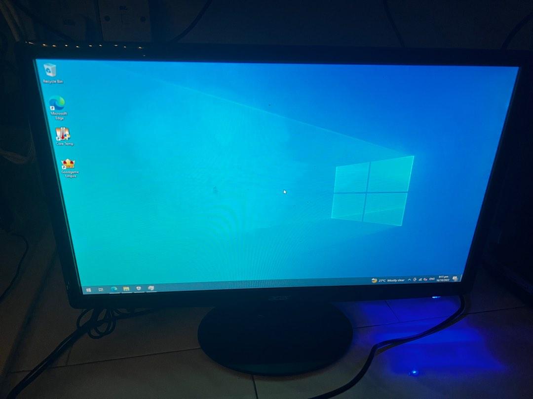 Acer 20 inch Monitor, Computers & Tech, Desktops on Carousell