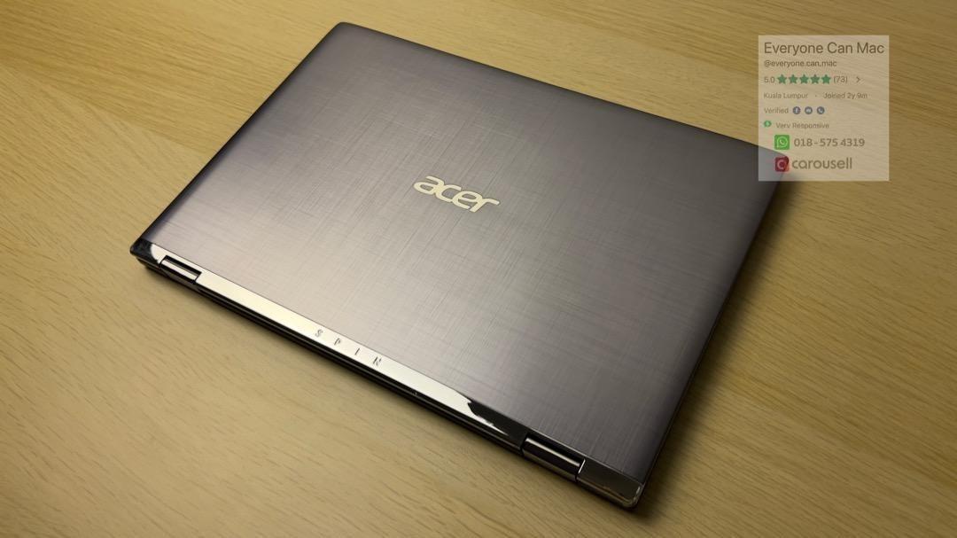 Acer Laptop Spin, 360 degrees smart hinge,Touch Screen 2 in 1 ...