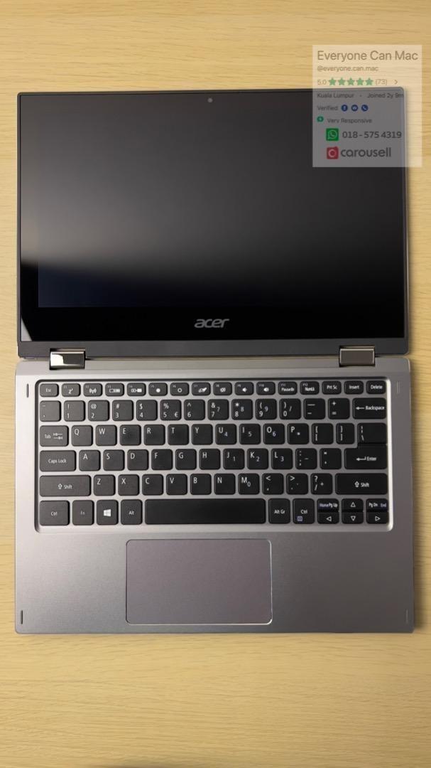 Acer Laptop Spin, 360 degrees smart hinge,Touch Screen 2 in 1 ...