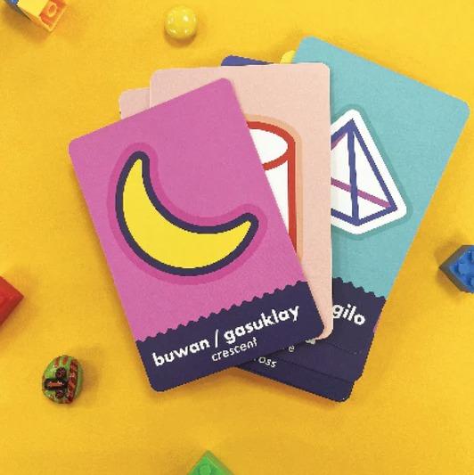 Adarna House Filipino-English Flashcards: Mga Kulay at Hugis (Colors ...