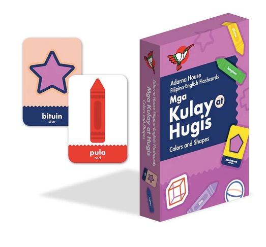 Adarna House Filipino-English Flashcards: Mga Kulay at Hugis (Colors ...