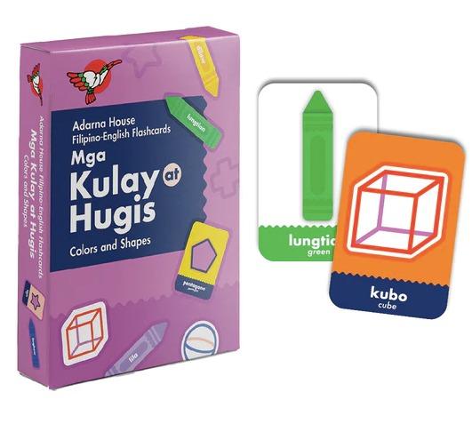 Adarna House Filipino-English Flashcards: Mga Kulay at Hugis (Colors ...
