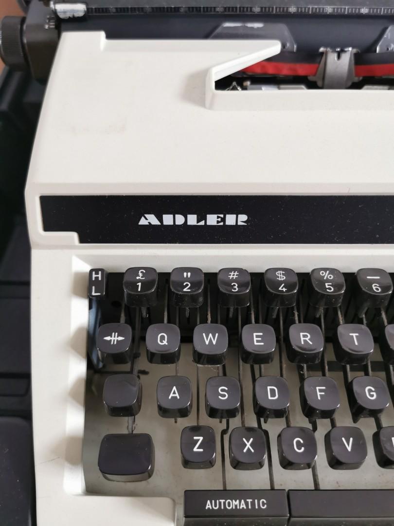 Adler Manual Typewriter, Computers & Tech, Office & Business Technology ...