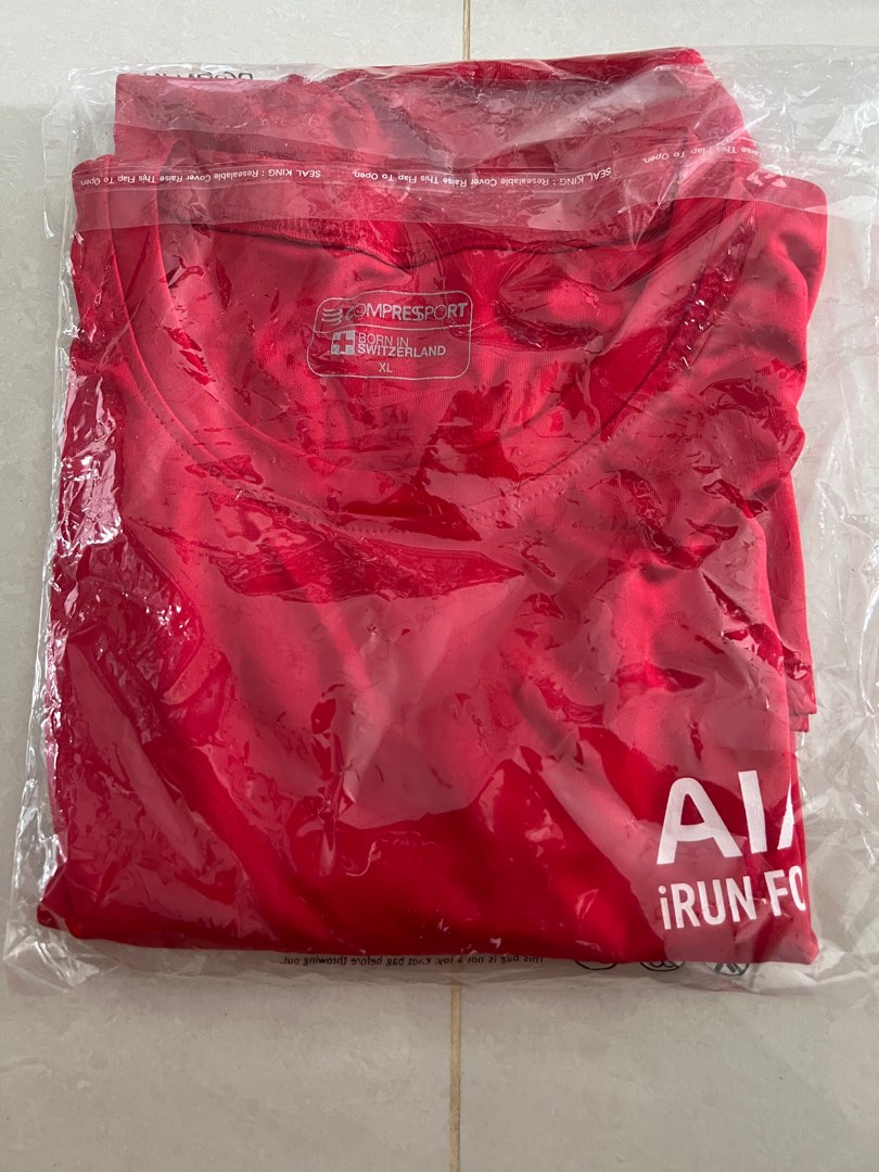 AIA Finisher Tee, Men's Fashion, Activewear on Carousell