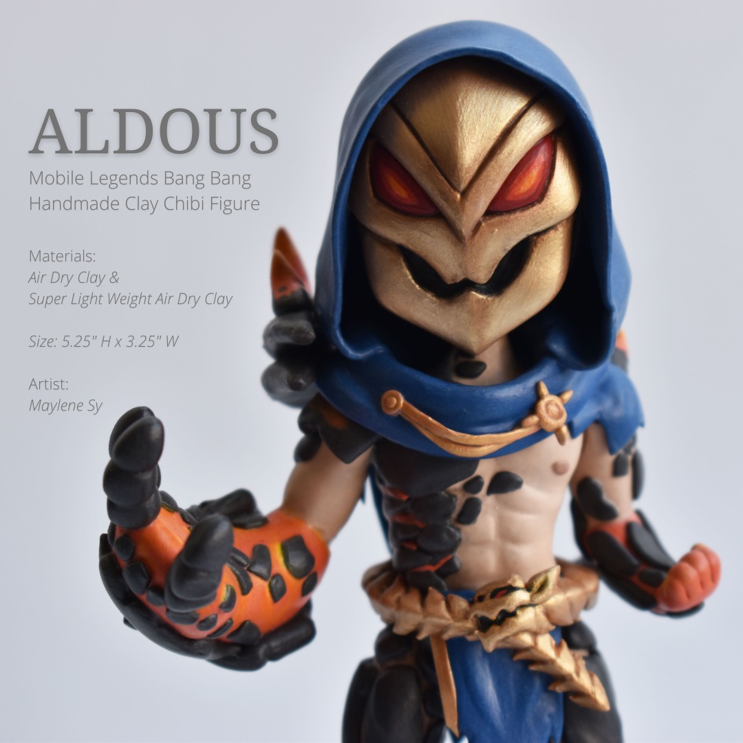 ALDOUS MOBILE LEGENDS MLBB Handmade Clay Figure, Hobbies & Toys, Toys ...