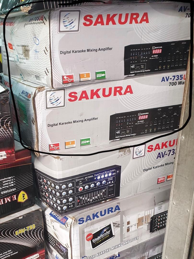 Amplifier Sakura AV 735 UB (Mall Pull Out) on Carousell