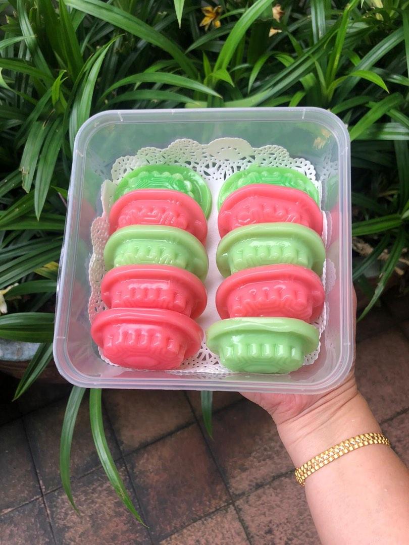 Ang Ku Kueh Agar Agar (with coconut), Food & Drinks, Homemade Bakes on ...