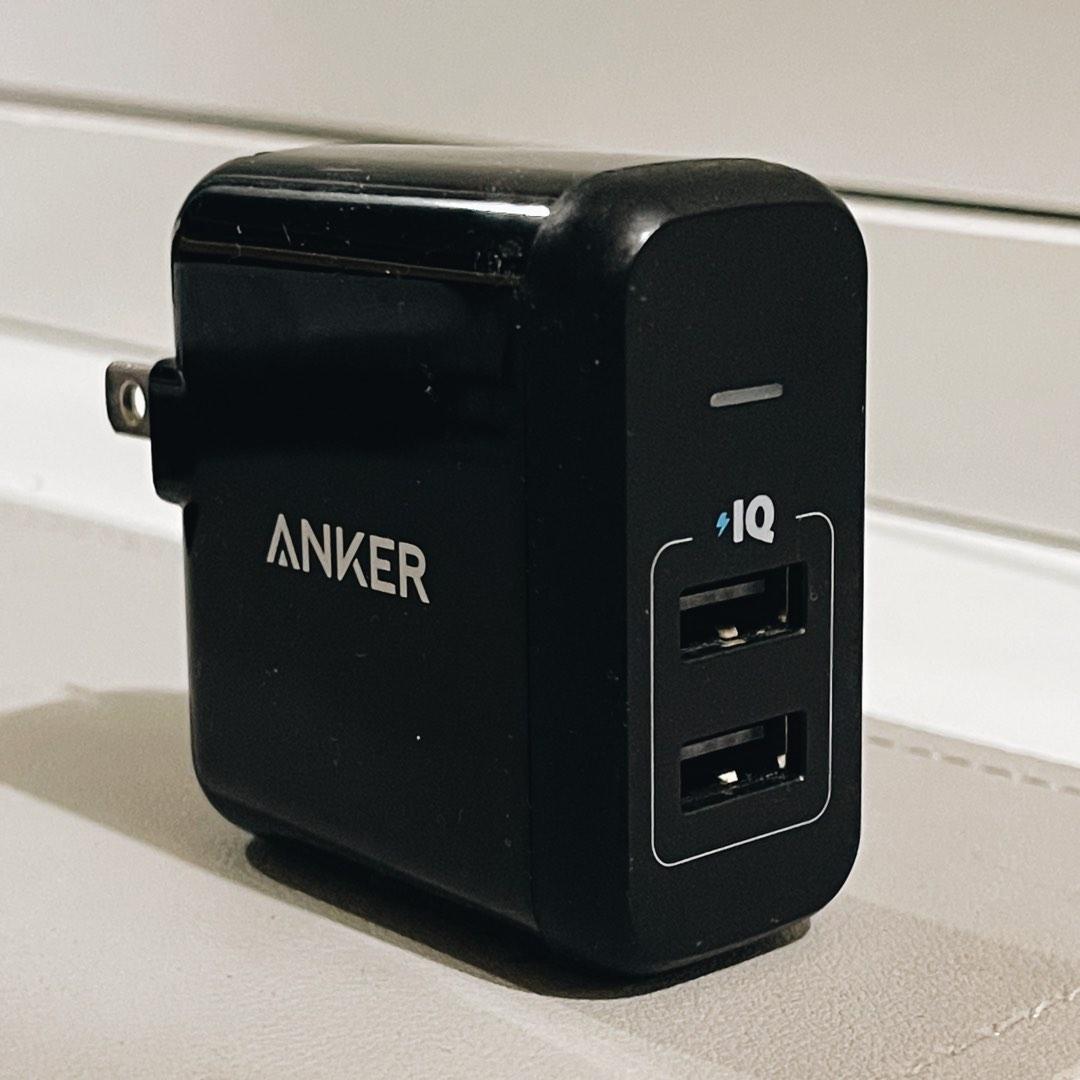 ANKER PowerPort 2, Computers & Tech, Parts & Accessories, Cables ...