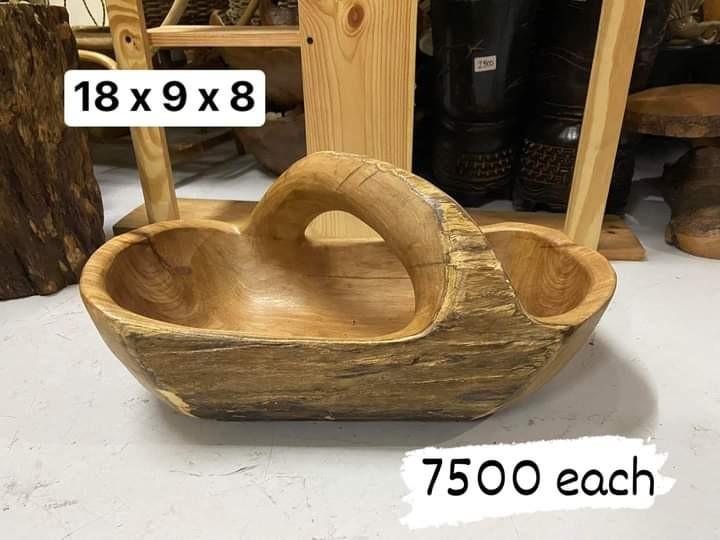 Antique Molave driftwood bowls, Furniture & Home Living, Home Decor ...