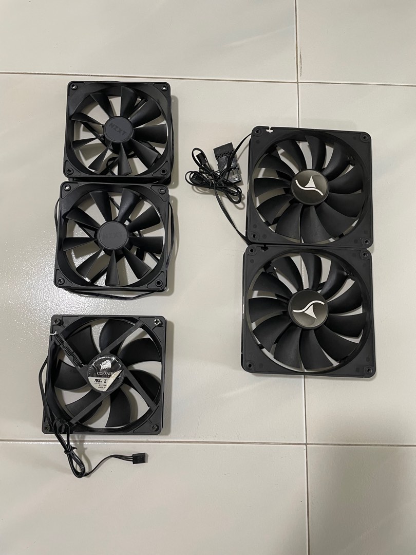 Assorted PC Fans, Computers & Tech, Parts & Accessories, Computer Parts ...