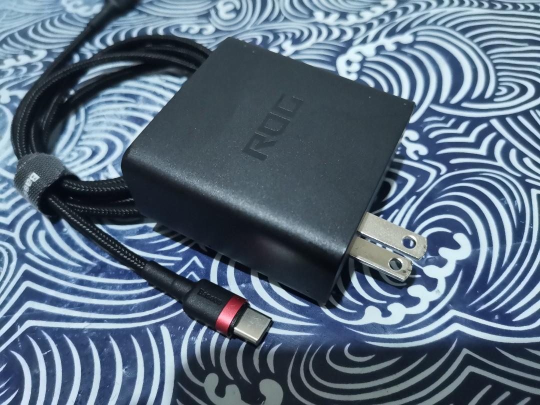 Asus Rog 65w charger, Video Gaming, Gaming Accessories, Cables ...