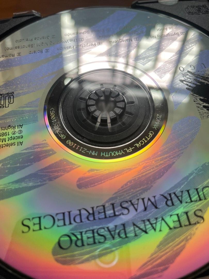 Audiophile Stevan Pasero Guitar Masterpieces CD (Zomax Optical ...